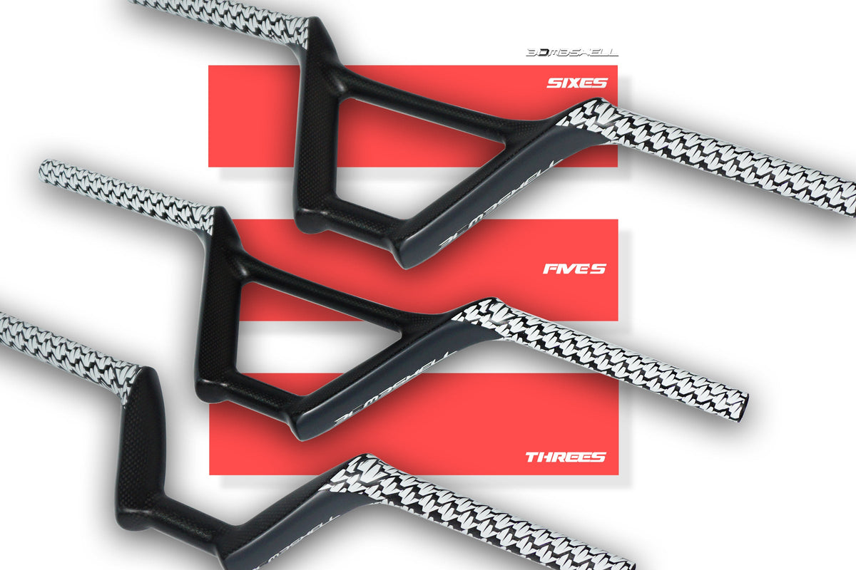 BOMBSHELL AIRCODE CARBON BARS – Peddlepower BMX