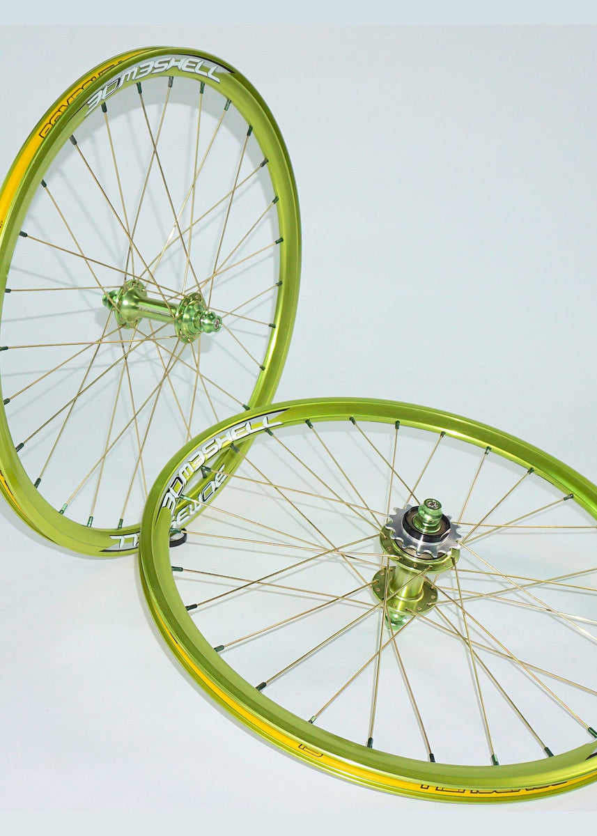 Bombshell ONE80TI WHEELSET PINK – Peddlepower BMX