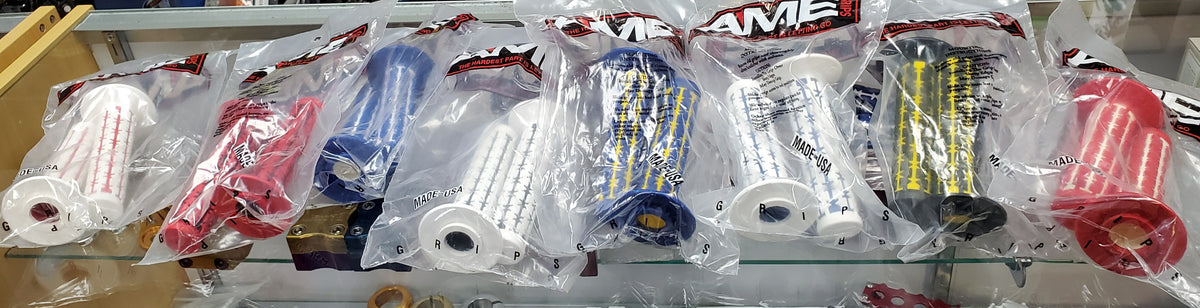 Ame Two Tone Barbed Wire Grips – Peddlepower BMX